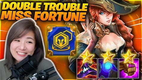 Double Trouble Miss Fortune Carry Teamfight Tactics Set 6 5 Becca