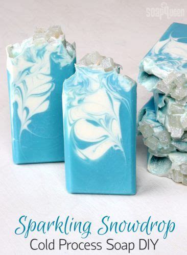 Sparkling Snowdrop Cold Process Soap Tutorial Soap Queen Rezept