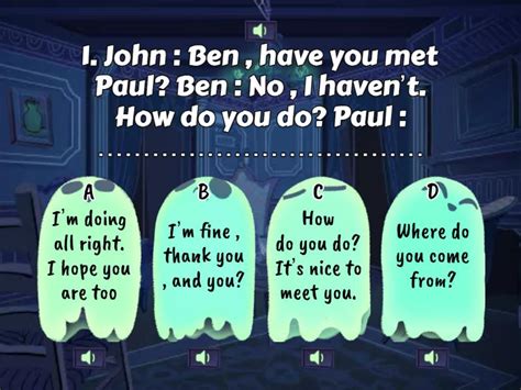Greeting And Introduction Quiz