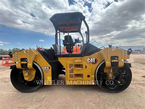 2024 Caterpillar Cb15 Smooth Drum Roller Compactor For Sale 162 Hours