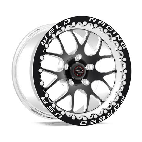 Weld Racing S77 Rt S 17x10 67 Backspace Black Center Rear Beadlock