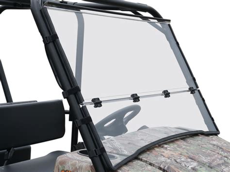 Kawasaki Mule Pro Folding Scratch Resistant Windshield Utv Direct