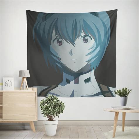Evangelion 10 Rei Resonance Unveiled Anime Wall Tapestry