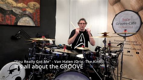 You Really Got Me Van Halen Orig The Kinks Drum Cover Youtube