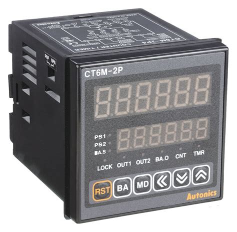 AUTONICS Hour Meters Front Panel Mounting Digital Counter Timer 32J117 CT6M 2P4 Grainger