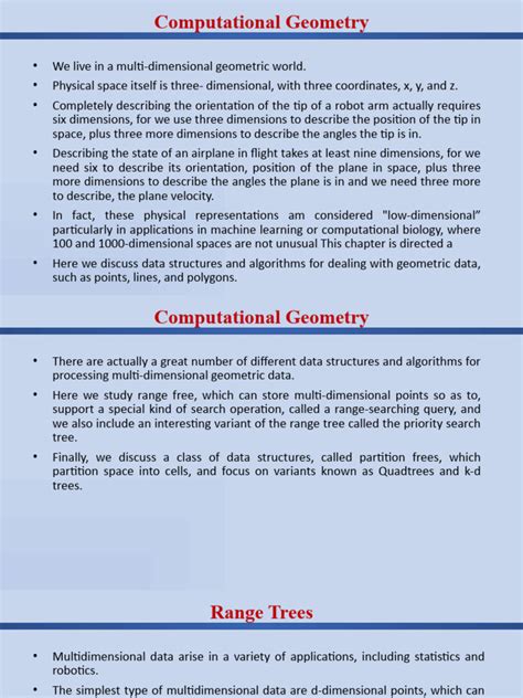 computational geometry pdf