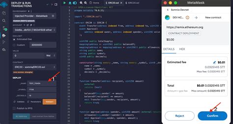 Create And Deploy Your Erc20 Smart Contract To Somnia Network Somnia Docs