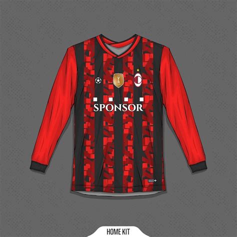 Free Vector Collection Of Sports Shirts Soccer Kit For Sublimation
