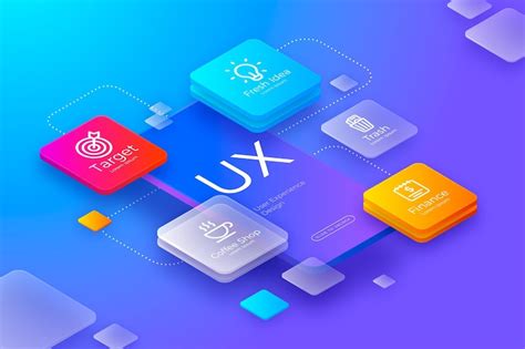 그라데이션 Uiux 배경 무료 벡터