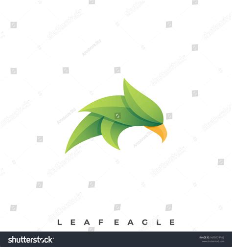 Eagle Leaf Illustration Vector Template Suitable Stock Vector Royalty