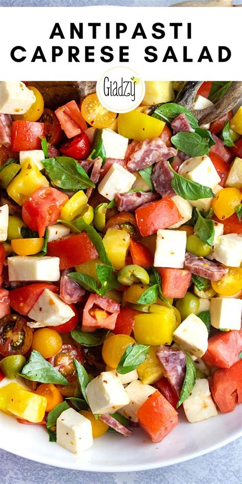 Antipasti Caprese Salad Recipe Caprese Salad Giada Recipes Caprese