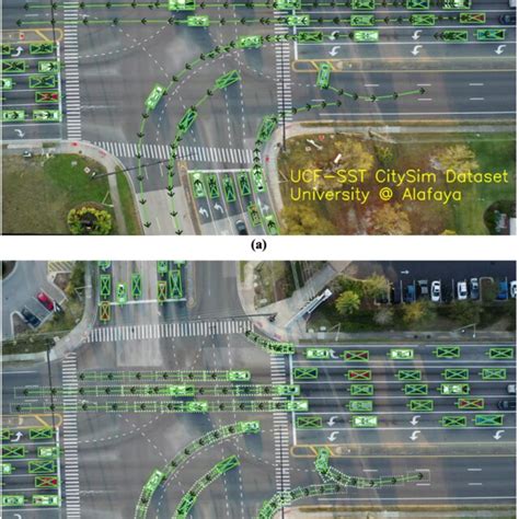 prediction visualization of a all predicted position and headings and