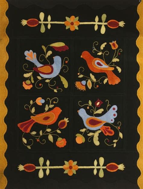 Wool Applique Patterns And Kits