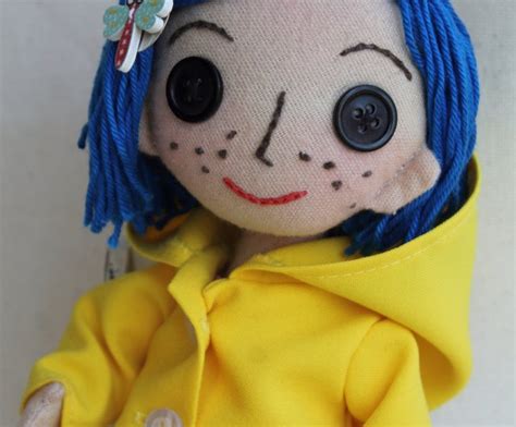 Coraline Costume Button Eyes