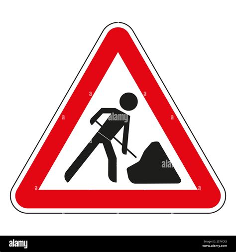 Notice Sign Indicating Risk Stock Vector Images Alamy