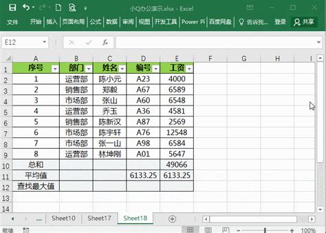 subtotal函数的使用方法和实例 功能