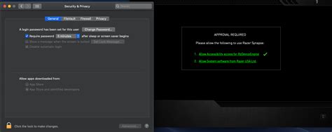 Razer Synapse MAC Mojave Allow System Software From Razer USA Ltd Razer Insider