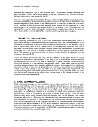 Dsp Based Implementation Of Scrambler For Kbps Modem Pdf