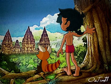 Treetop View Mowgli And Kichi By Sylus17 On Deviantart