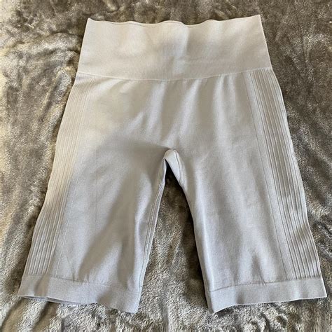 Womens Grey Shorts Depop