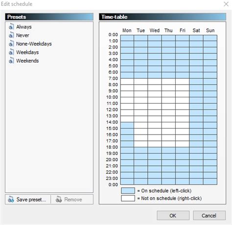 schedule and powermanagement info needed deadline aws thinkbox