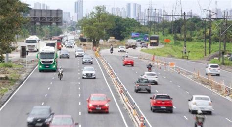 Trecho Da Br 232 No Grande Recife Terá Apenas Uma Faixa Disponível