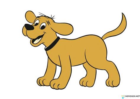 Рисунки собачки для детей