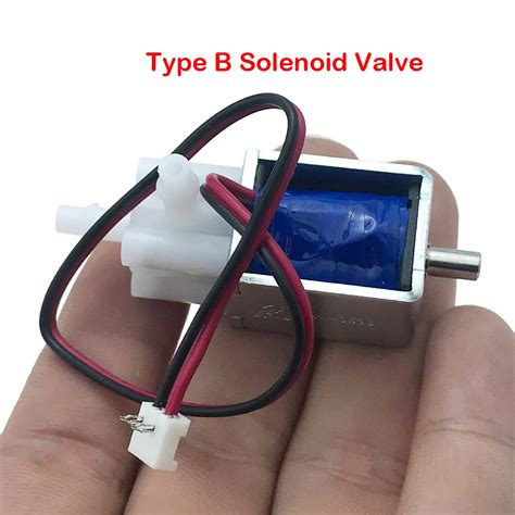 Dc12v Mini Electric Solenoid Valve 2 Position 3 Way No Nc Electromagnetic Water Valve Flow