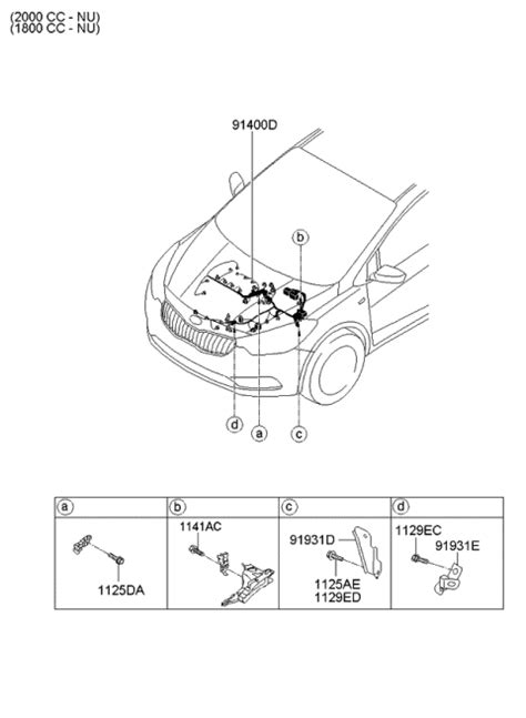 Control Wiring 2014 Kia Forte