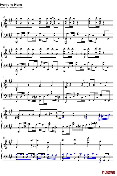 ハナコトバ钢琴谱 户松遥白石晴香三泽纱千香 喜欢本大爷的竟然就你一个ed 乐手网