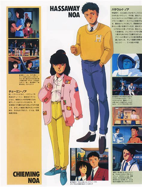 Cheimin Noa Hathaway Noa Chars Counterattack Gundam Newtype 1980s