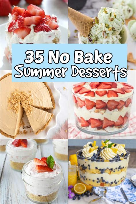 No Bake Summer Desserts 35 No Bake Desserts For Summer