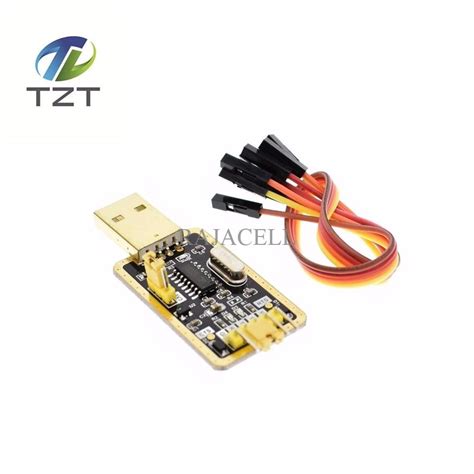 CH340G USB To Serial TTL UART Converter Adapter CH340 DTR CTS Kabel Shopee Indonesia