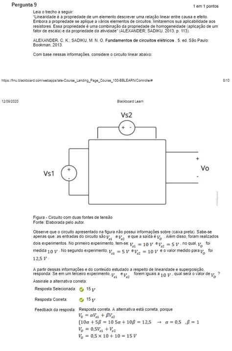 Prova 9 Circuitos Elétricos I