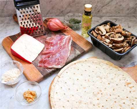 Truffled Prosciutto And Mushroom Pizza Fab Everyday