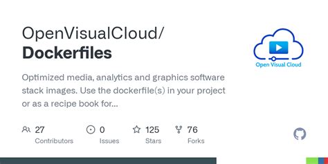 Github Openvisualcloud Dockerfiles Optimized Media Analytics And Graphics Software Stack