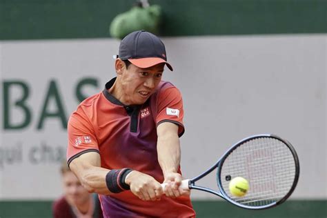 錦織圭は右肩の負傷で2回戦途中棄権「痛みが増してきた」／全仏テニス サンスポ