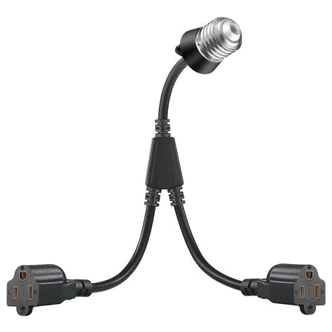 Outlets With Light Socket Extensions Ycsssd Light Socket To Plug