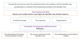 Analytical Control Strategy PPT