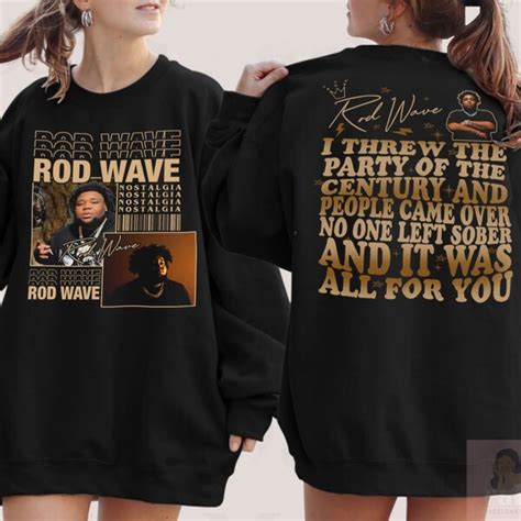 Rod Wave Nostalgia Merch Etsy