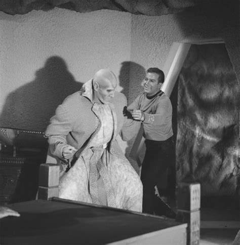 Outtakes From A Publicity Photo Session With William Shatner And Ted Cassidy For What Are