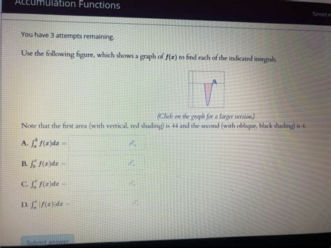 solved accumulation functions turned you have 3 attempts