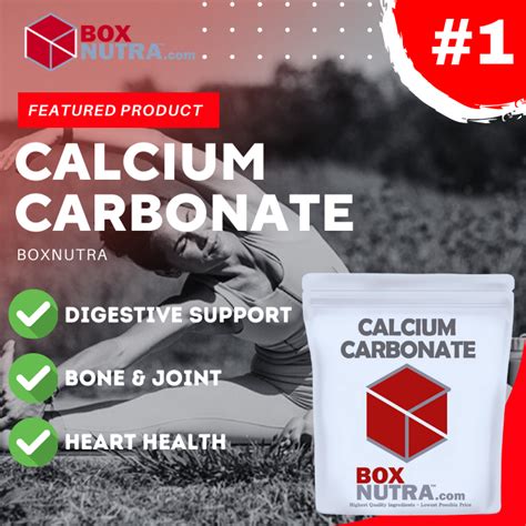 Calcium As Calcium Carbonate Dc — Boxnutra