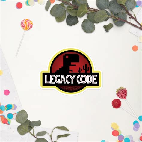 Jurassic Park Sticker Legacy Code Sticker Engineer Sticker