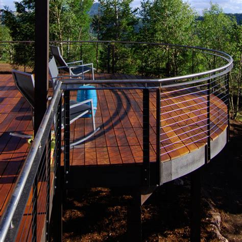 Railing Image Gallery Feeney Cablerail Decksdirect