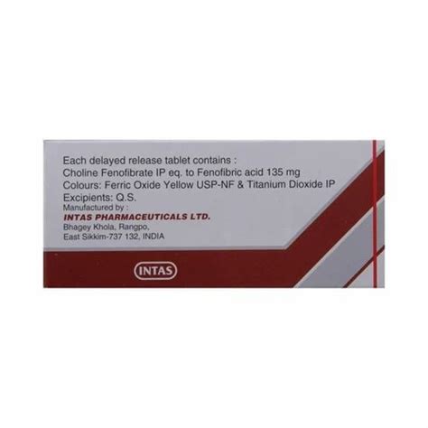 Adilip 135mg Tablet At Rs 209 Stripe In Ghaziabad Id 2854649334755