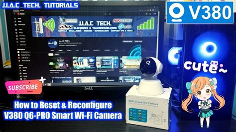 V380 Q6 Pro Smart Wi Fi Camera How To Reset Reconfigure YouTube