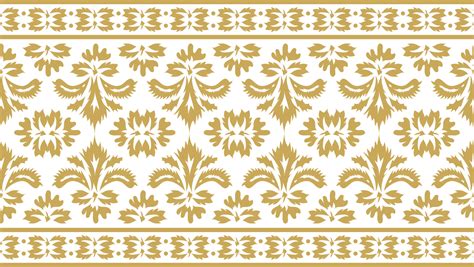 Baroque Border And Ethnic Pattern Trendy Luxury Fabric Design 55651635 Png