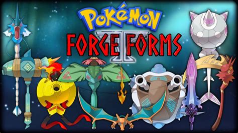 Pok Mon Transforging Into Magical Weapons All Forge Forms Youtube