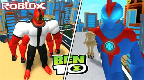 Roblox Ben10 แปลงร่างพิทักษ์โลก กับเอเลี่ยนเบ็นเท็น 3 [n N B Clubพี่